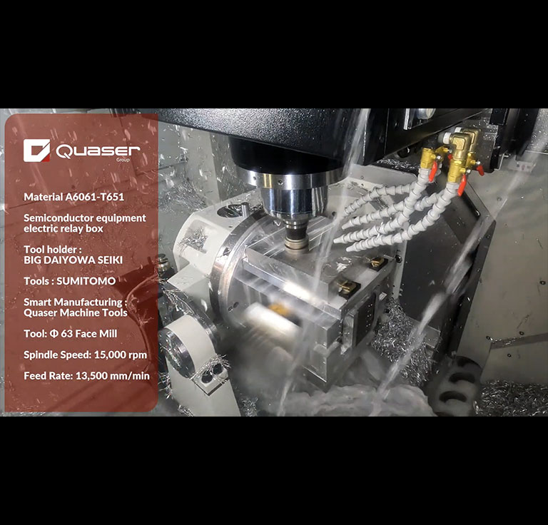 UX500 High speed cutting evolution | Quaser Machine tools Inc.